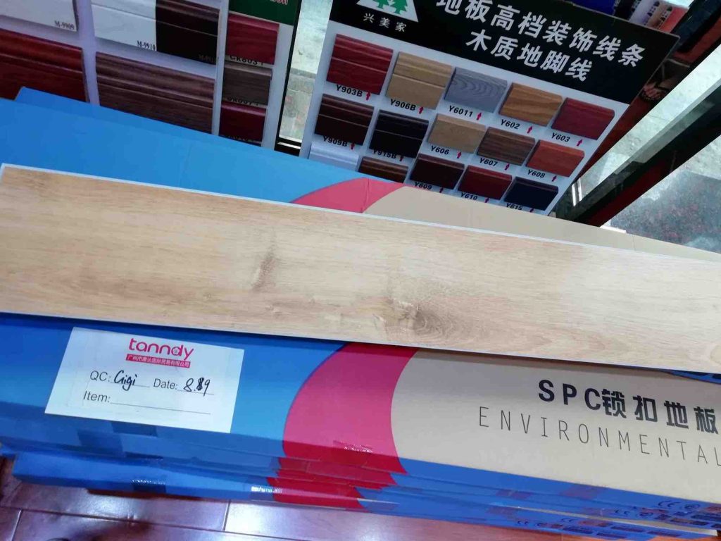 How do we inspect the flooring tiles - Tanndy Ltd